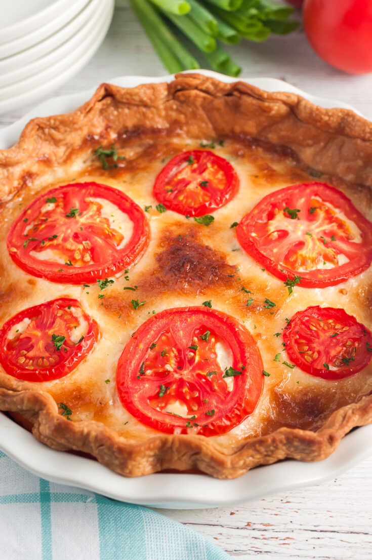 Savory Tomato Pie Recipe