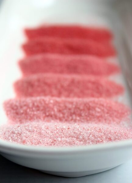 Learn How To Make Pink Sugar | Cutefetti