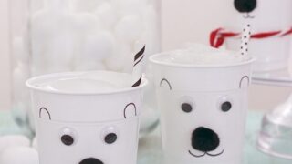 Make DIY Polar Bear Cups! | Cutefetti