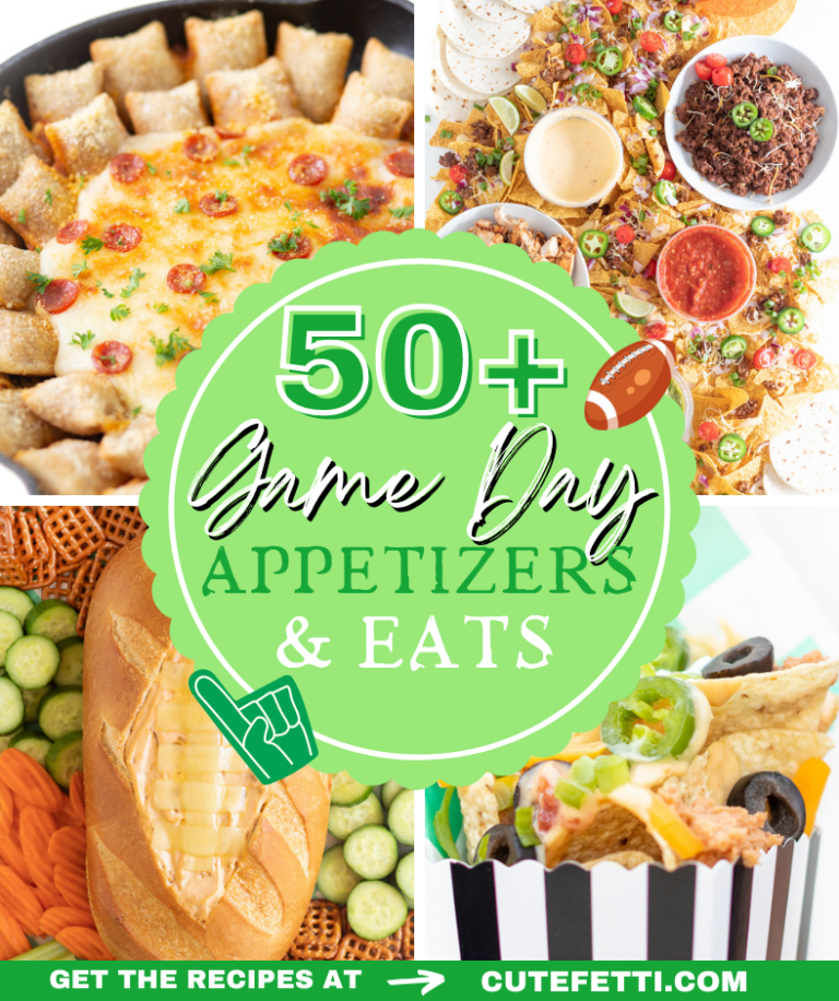 Score a Touchdown with these 50 Game Day Appetizers | Cutefetti