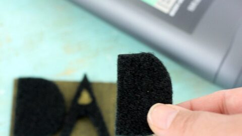 DIY Velcro Gift Tag | Cutefetti