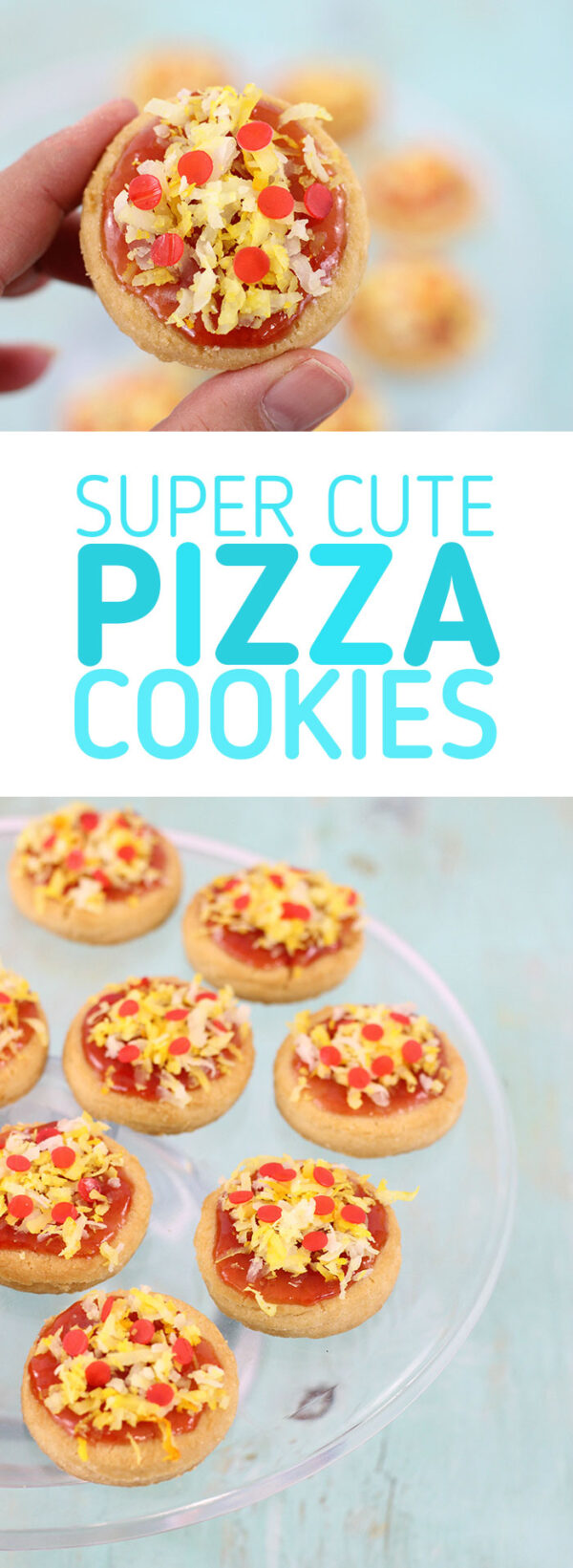 The Cutest Pizza Cookies Recipe