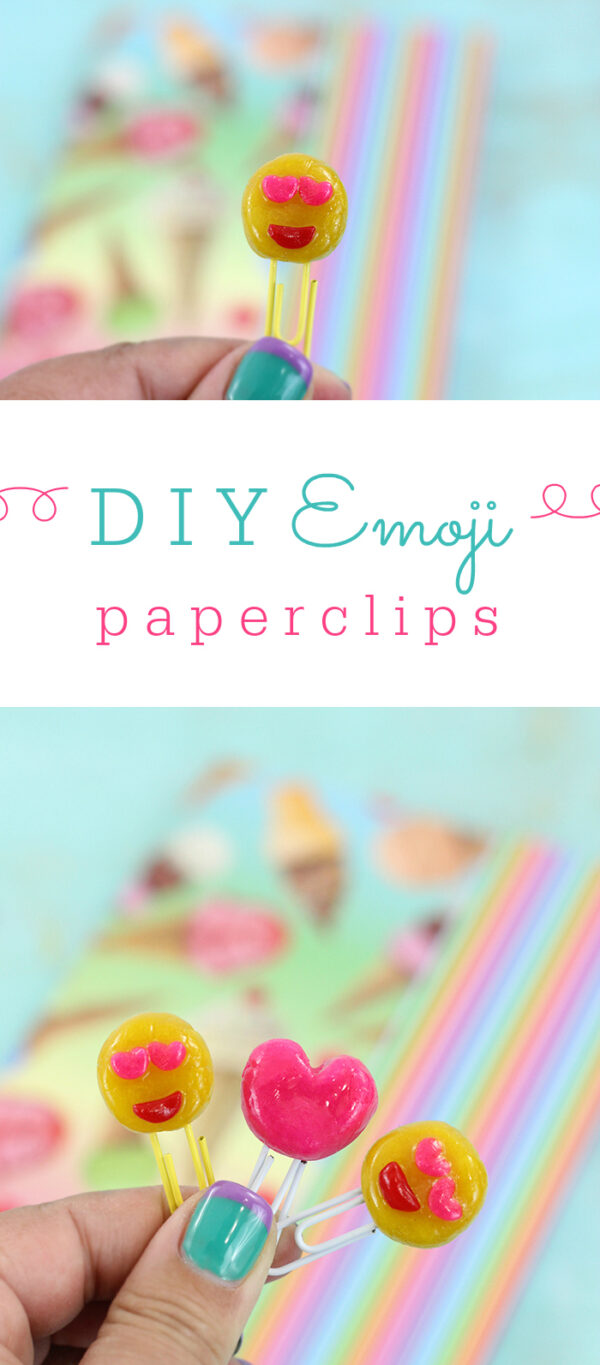 DIY Emoji Paperclips