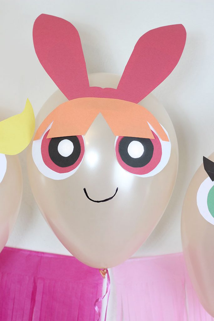 DIY The Powerpuff Girls Balloons