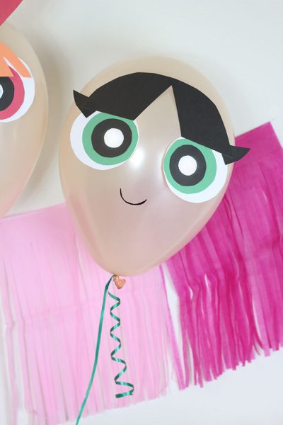 DIY The Powerpuff Girls Balloons