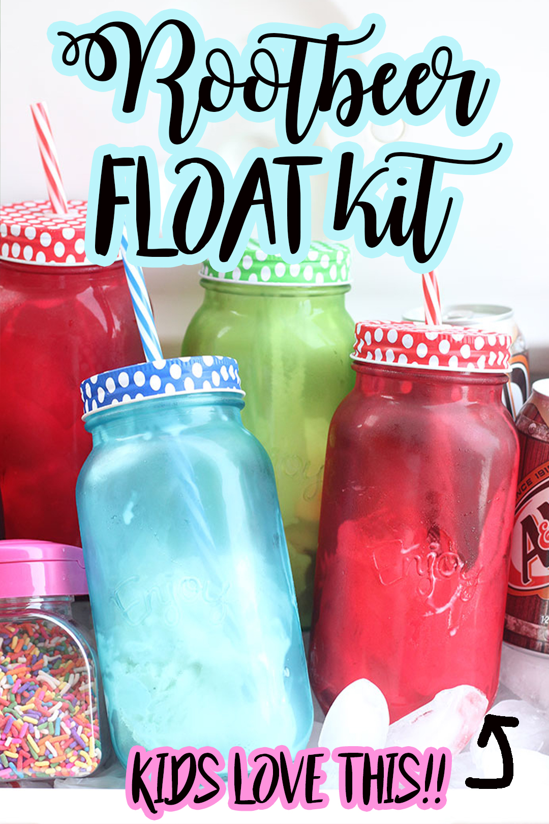 Rootbeer Float Party Kit | Cutefetti