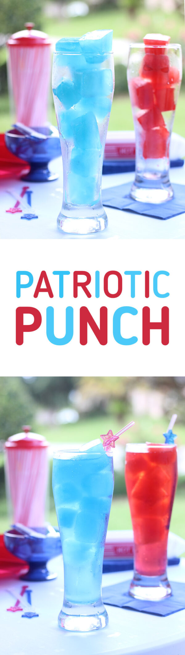 Patriotic Punch for Labor Day Celebrations | Cutefetti