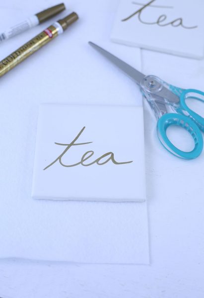 Savor The Moment with these DIY Tea Coasters