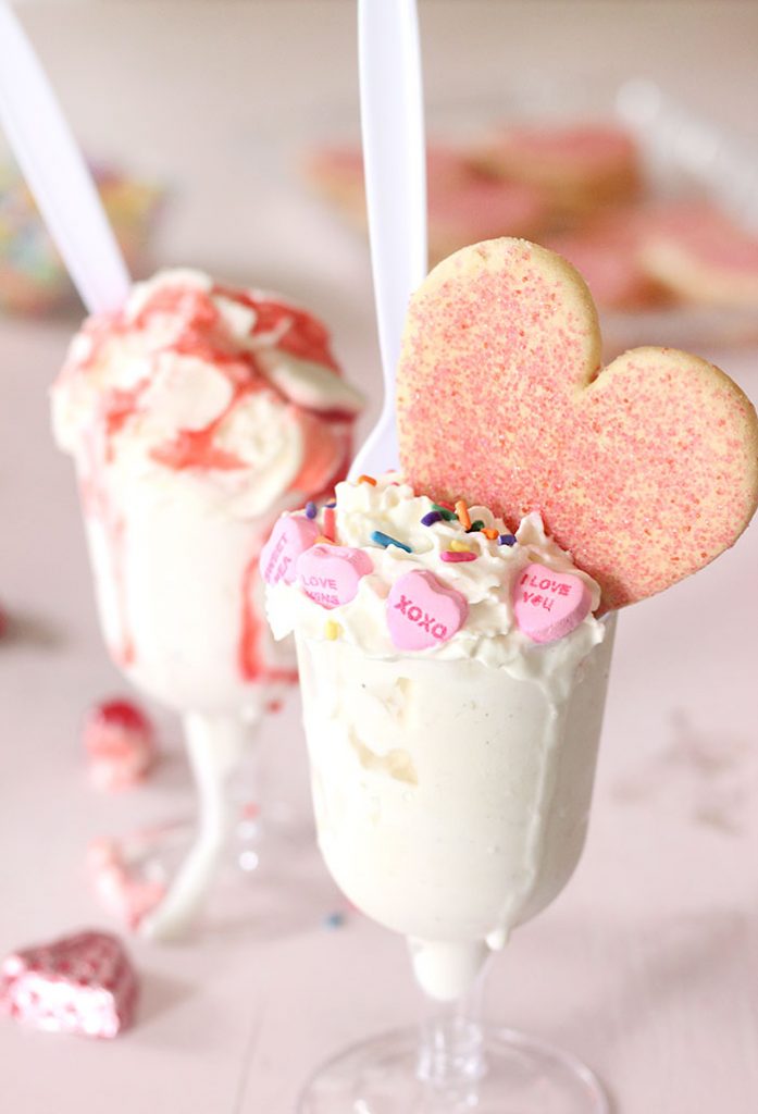 DIY Valentine's Day Ice Cream Bar