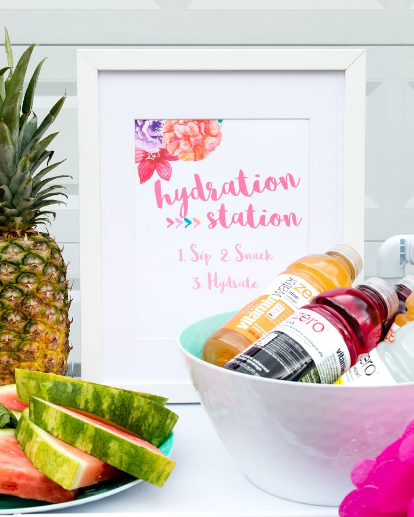 Hydration Station Ideas for Your Summer Party | Cutefetti