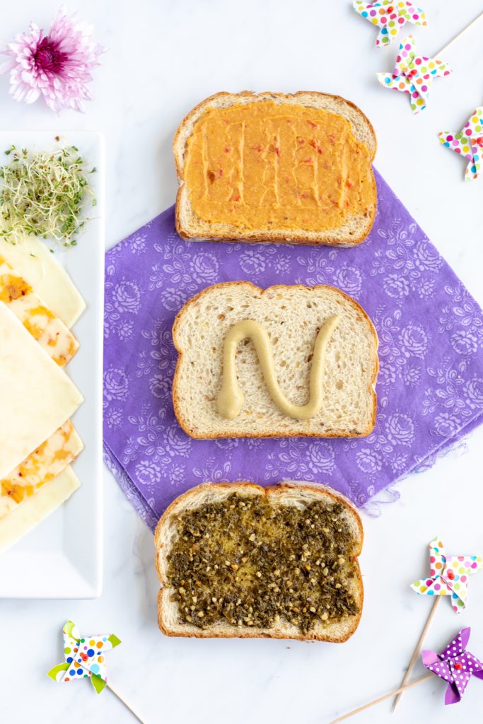 3 Picnic Perfect Veggie Sandwiches | Cutefetti