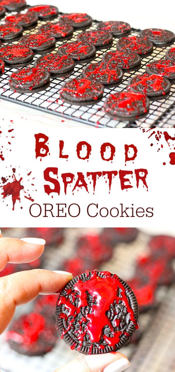 Blood Spatter OREO Cookies