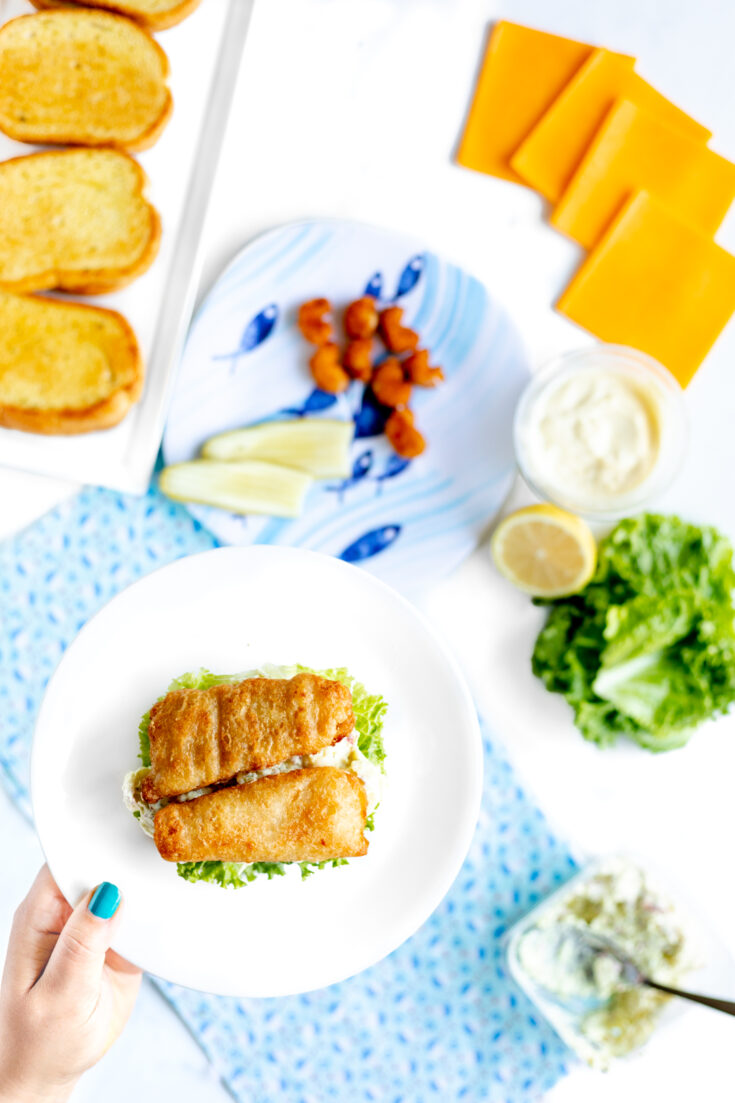Easy Over the Top Fish Sandwiches