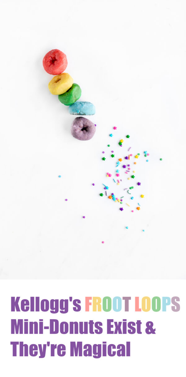 Kellogg's Froot Loops Mini Donuts Exist!