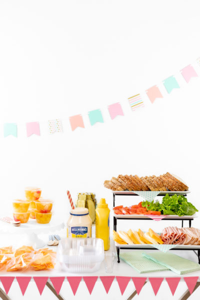 How To Make a DIY Sandwich Party Station