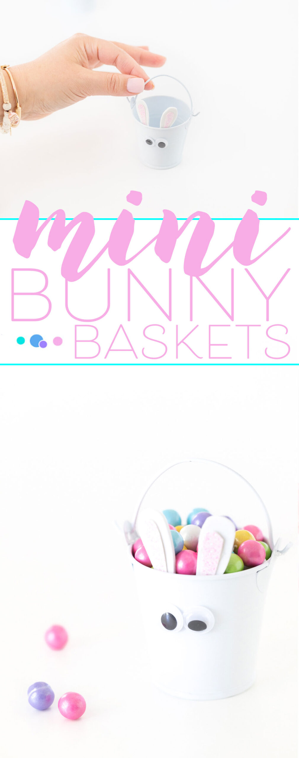 Mini DIY Easter Baskets | Cutefetti