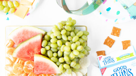 Fruit Cheese And Cracker Snack Board Cutefetti