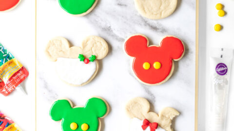 Mickey Christmas Cookies | Cutefetti