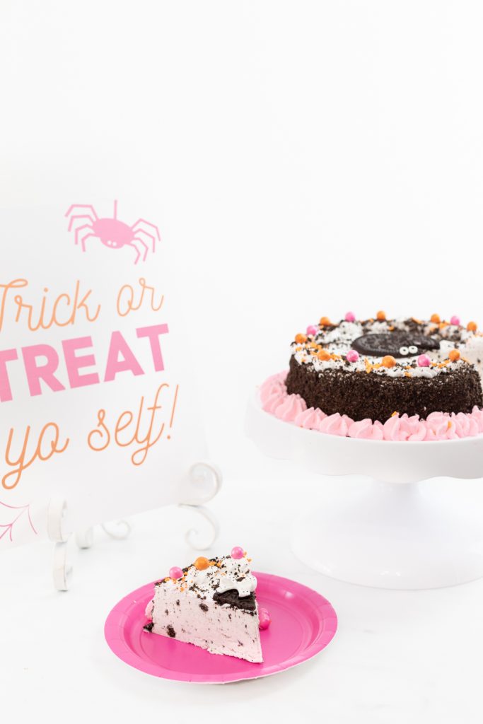 Spider Cake for Halloween