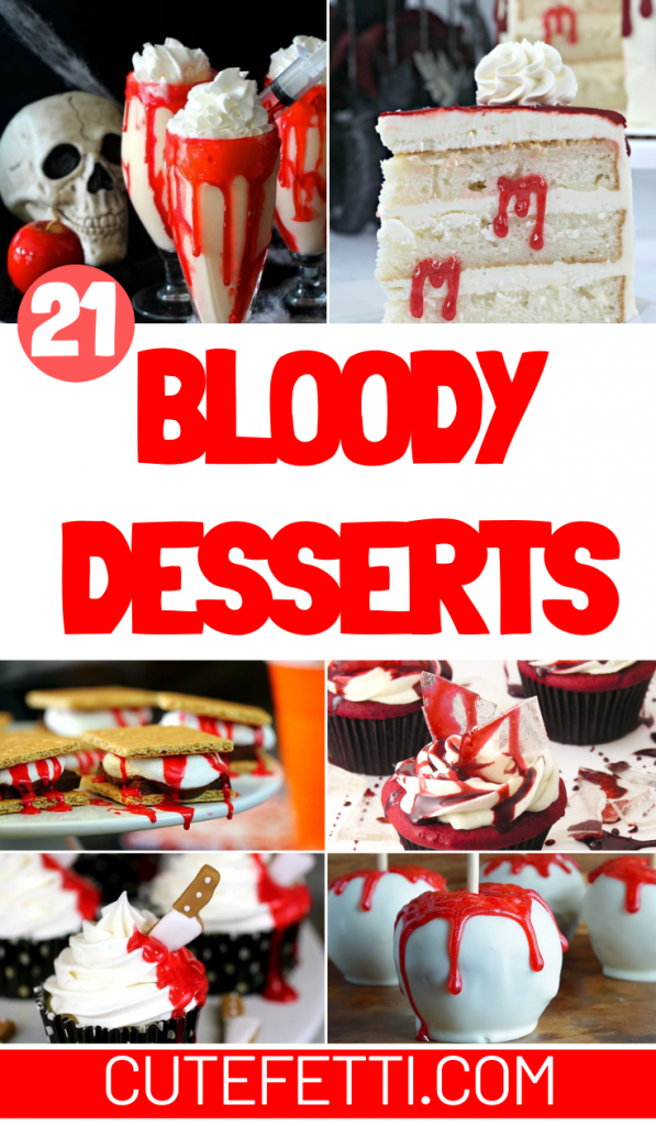 21 Bloody Dessert Recipes and Tips | Cutefetti