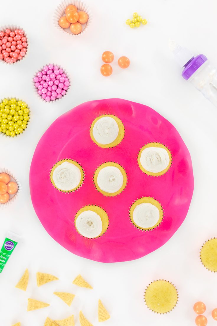 Cornucopia Cupcakes for Thanksgiving | Cutefetti