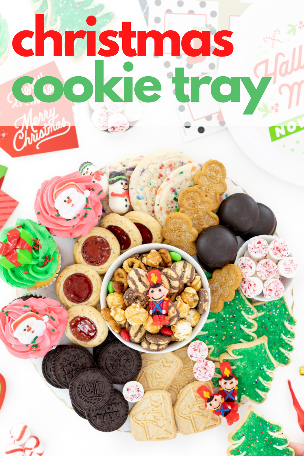 DIY Cookie Tray with Store Bought Cookies | Cutefetti