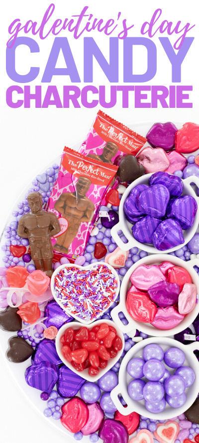 Galentine's Day Candy Charcuterie | Cutefetti