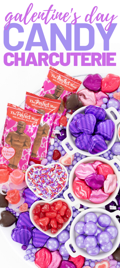 Galentine's Day Candy Charcuterie | Cutefetti