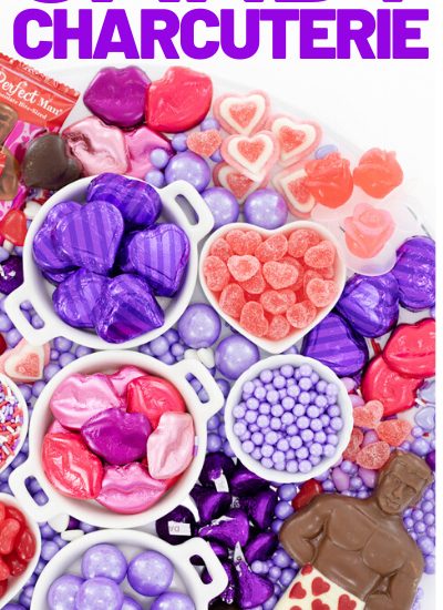 Galentine's Day Candy Charcuterie | Cutefetti