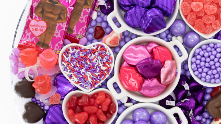 Galentine's Day Candy Charcuterie | Cutefetti