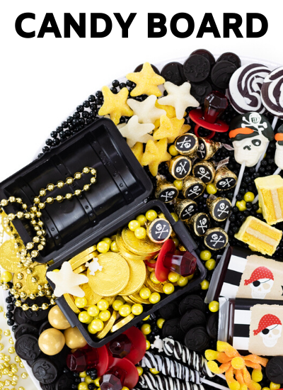 Pirate Candy Charcuterie Board | Cutefetti