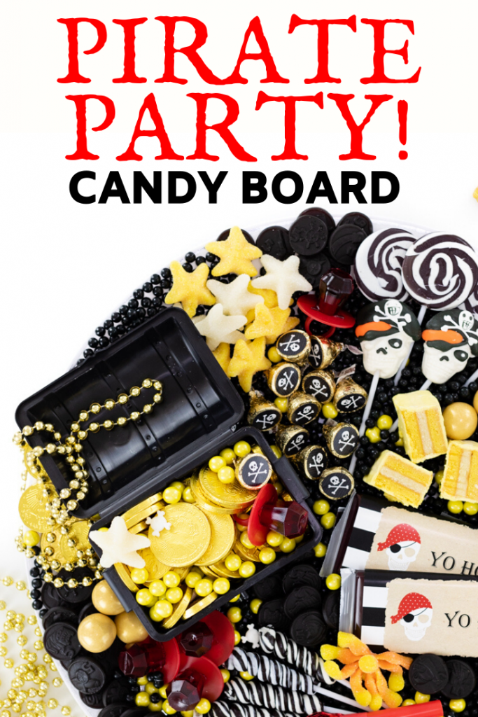 Pirate Candy Charcuterie Board | Cutefetti