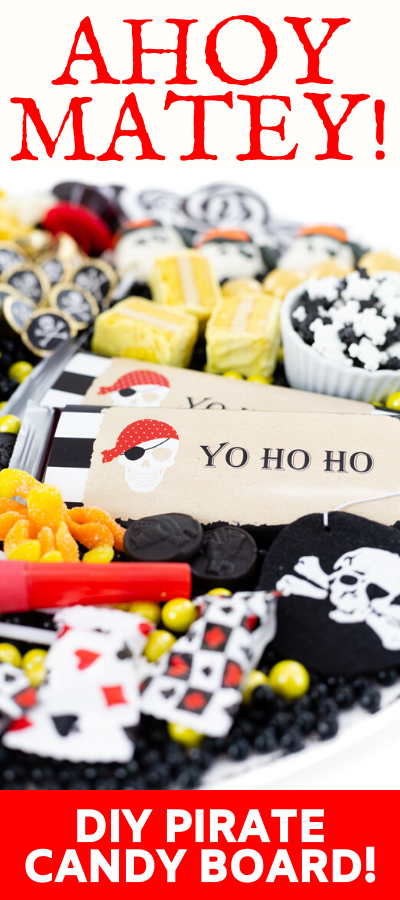 Pirate Candy Charcuterie Board | Cutefetti