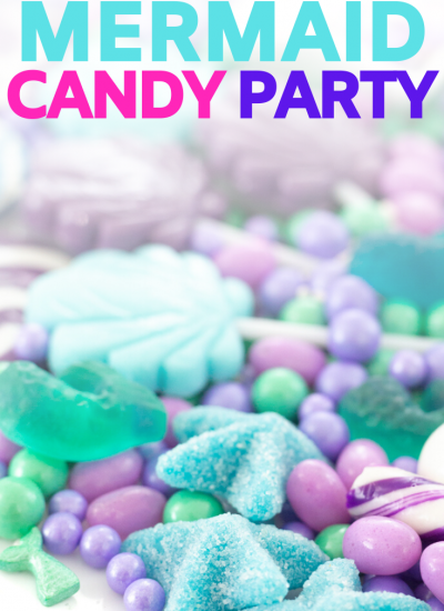 Mermaid Candy Charcuterie Board | Cutefetti