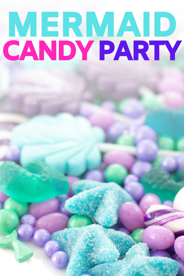 Mermaid Candy Charcuterie Board | Cutefetti