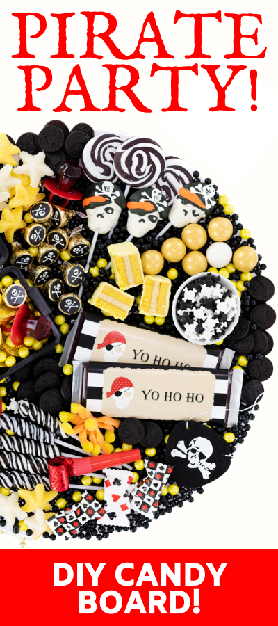 Pirate Candy Charcuterie Board | Cutefetti