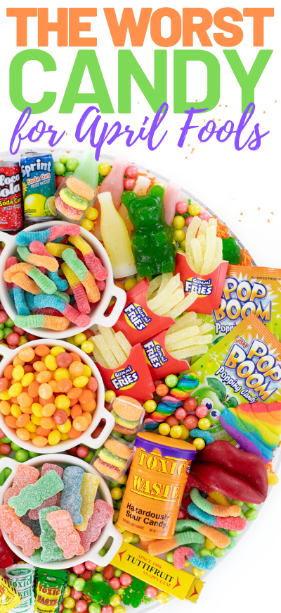 April Fools' Day Candy Board Ideas | Cutefetti