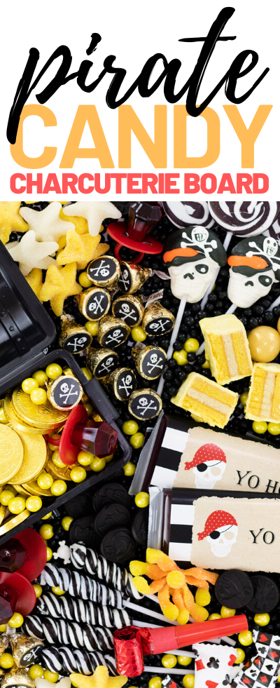 Pirate Candy Charcuterie Board | Cutefetti