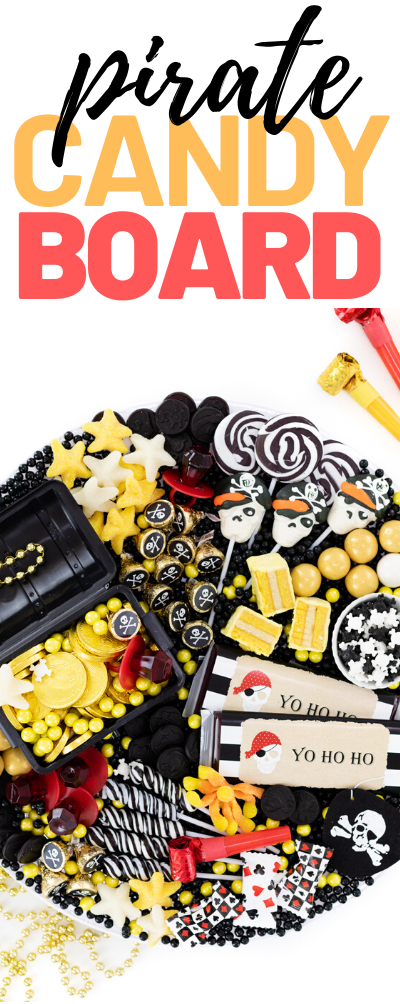 Pirate Candy Charcuterie Board | Cutefetti