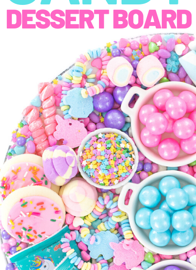Unicorn Candy Charcuterie Board | Cutefetti