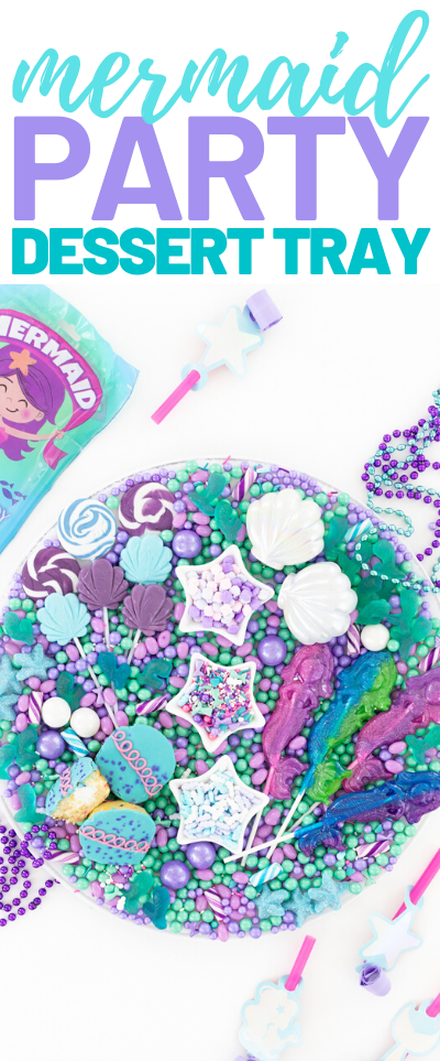 Mermaid Candy Charcuterie Board | Cutefetti