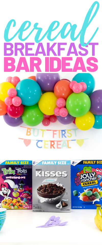 How To Make a Fun Cereal Bar | Cutefetti