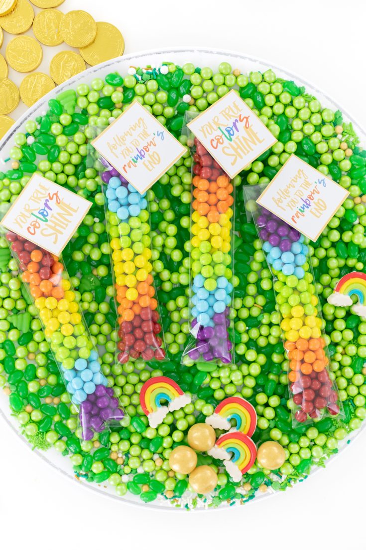 Rainbow Treat Bags | Cutefetti