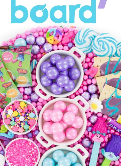 Trolls Movie Candy Board | Cutefetti