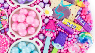 Trolls Movie Candy Board | Cutefetti