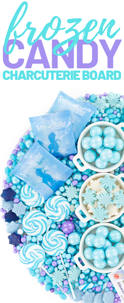 Frozen Movie Candy Charcuterie Board | Cutefetti