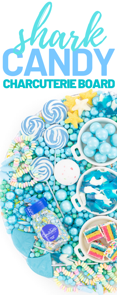 Shark Candy Charcuterie Board | Cutefetti