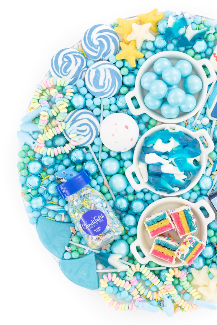 Take a Bite Out Of This Shark Candy Charcuterie Board