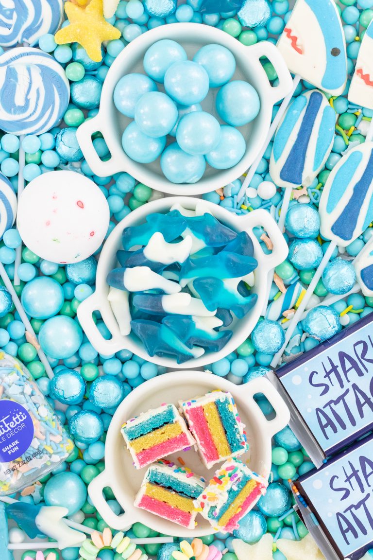 Take a Bite Out Of This Shark Candy Charcuterie Board | Cutefetti