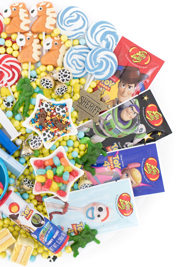 Toy Story Candy Board for Parties | Cutefetti